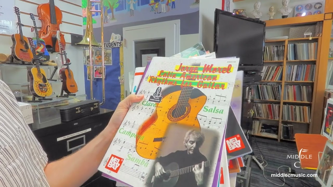 Middle C Unboxing: Latin Guitar Books From Mel Bay