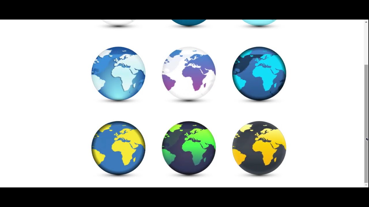Globe Animated SVG With CSS