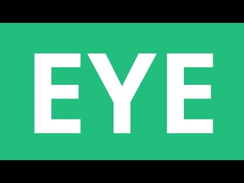 How To Pronounce Eye - Pronunciation Academy