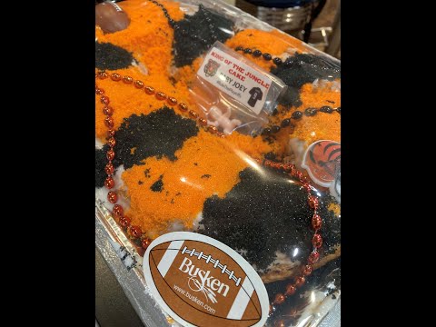 Busken Bakery features Rule the Jungle King Cake with Baby Joey
