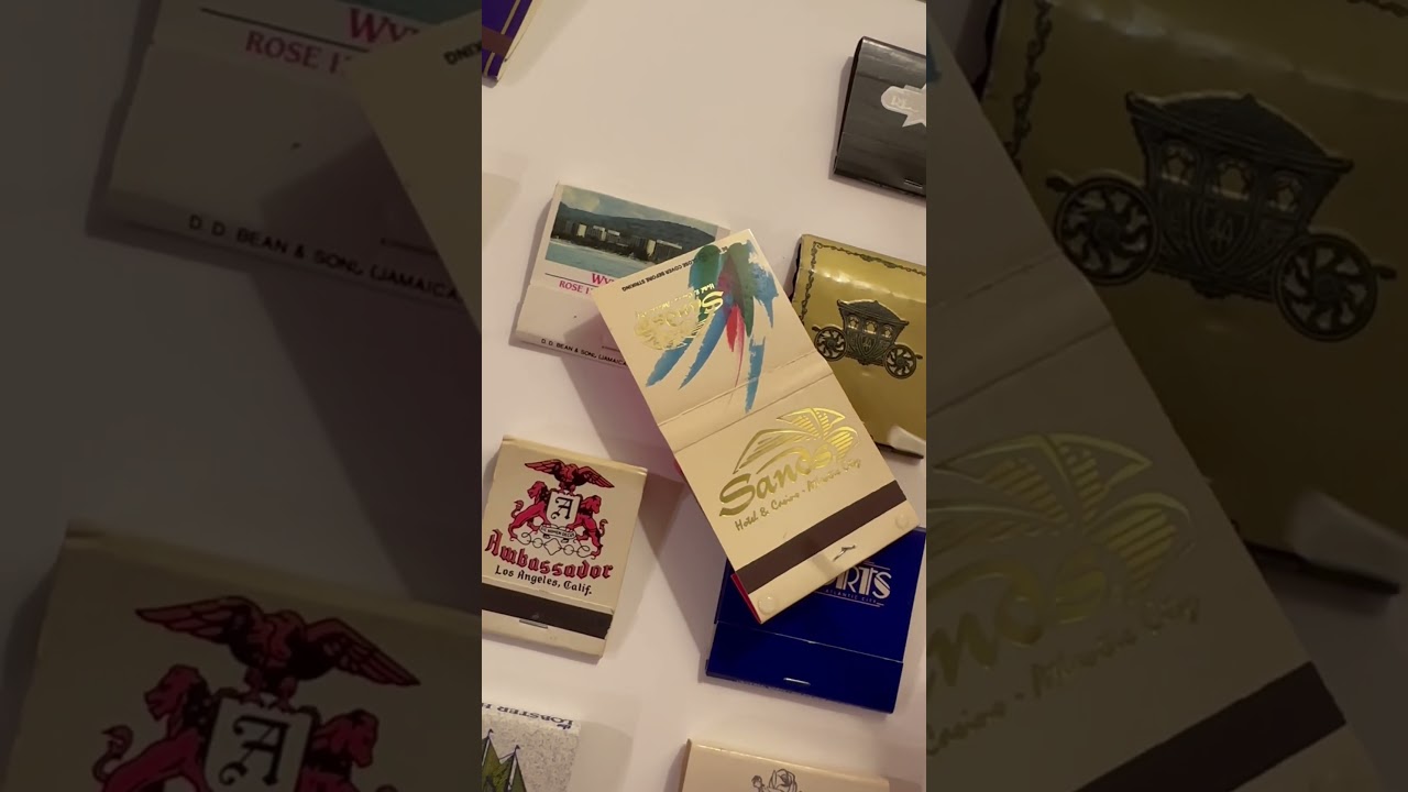 #matchbox #matchbook #matches #matchcollection #matchboxcrafts #framedart #art #artwork