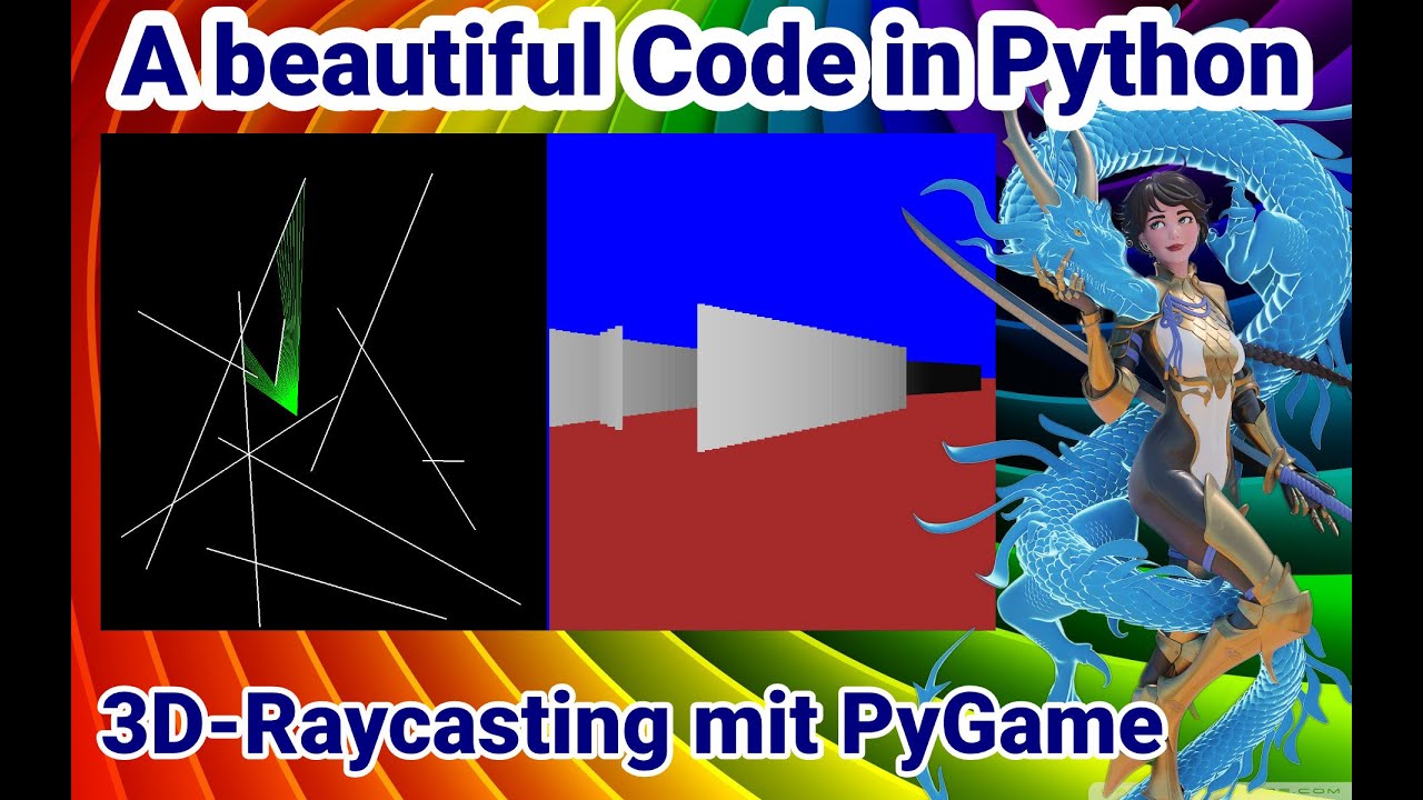 Python Tutorial deutsch, Raycasting 3D