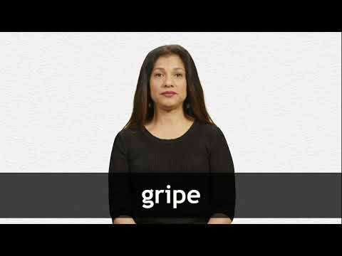 English Translation of “GRIPE” | Collins Spanish-English Dictionary