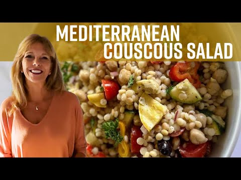 Mediterranean Couscous Salad | Kathy's Vegan Kitchen