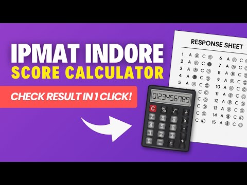 ⚠️ IPMAT Indore 2025 Response Sheet Out | Check Your Result 📊