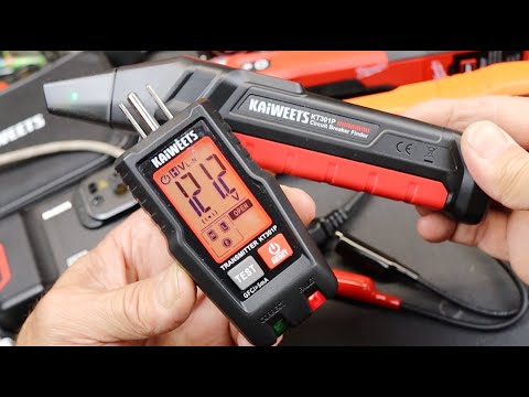 Finders Breakers: $42 Kaiweets KT301-P Circuit Breaker Finder traces your lines and checks your work