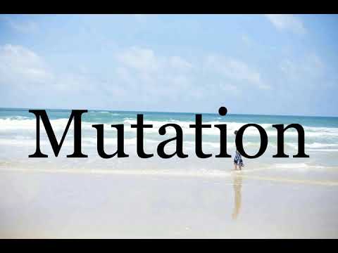 How To Pronounce Mutation🌈🌈🌈🌈🌈🌈Pronunciation Of Mutation