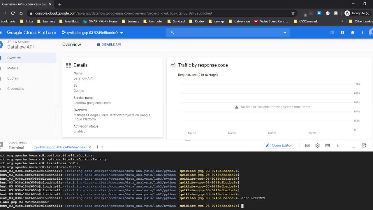 GCP - Serverless Data Analysis with Dataflow A Simple Dataflow Pipeline Python