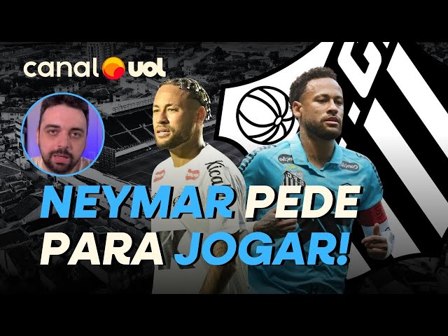 Musetti: Neymar volta a treinar no Santos e pede para jogar no sábado