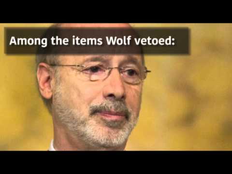 The Pennsylvania Budget Impasse: What Wolf's line-item veto means