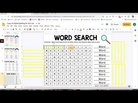 Digital Spelling Activities