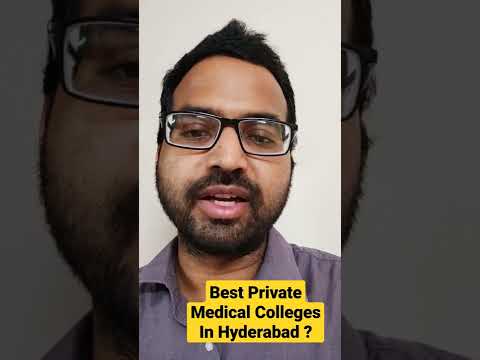 Best Private Medical Colleges In Hyderabad ? Dr Sai Chandra