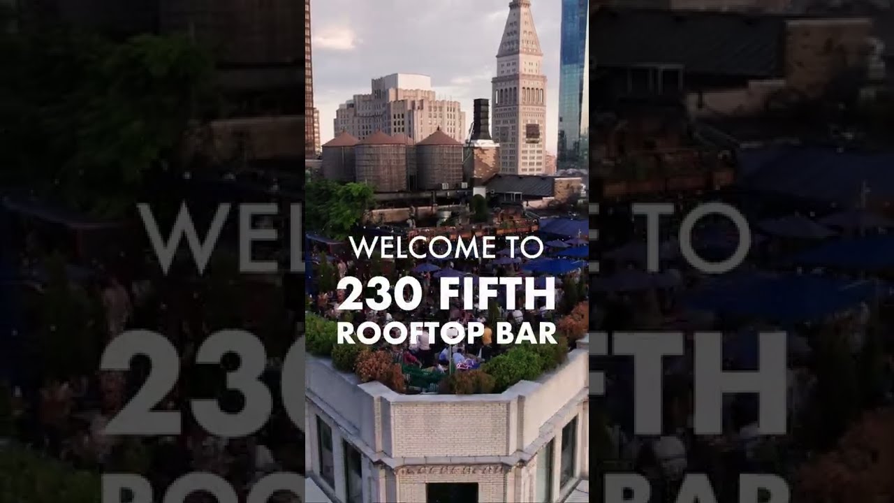 Rooftop Bar NYC - New York's largest indoor and outdoor bar