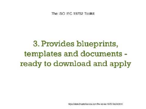 ISO IEC 19752: how to predict competition in the ISO IEC 19752 industry ...