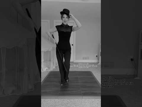 Tap Dancing to “Puttin’ on the Ritz” | Vintage Vibes and Classic Moves 🎩✨