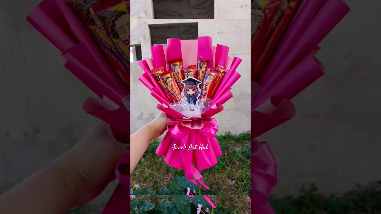 Chocolate Bouquet #kindergarten​​​​ #graduation​​​​ #diygiftideas​​​​ #diy​​​  #diyideas