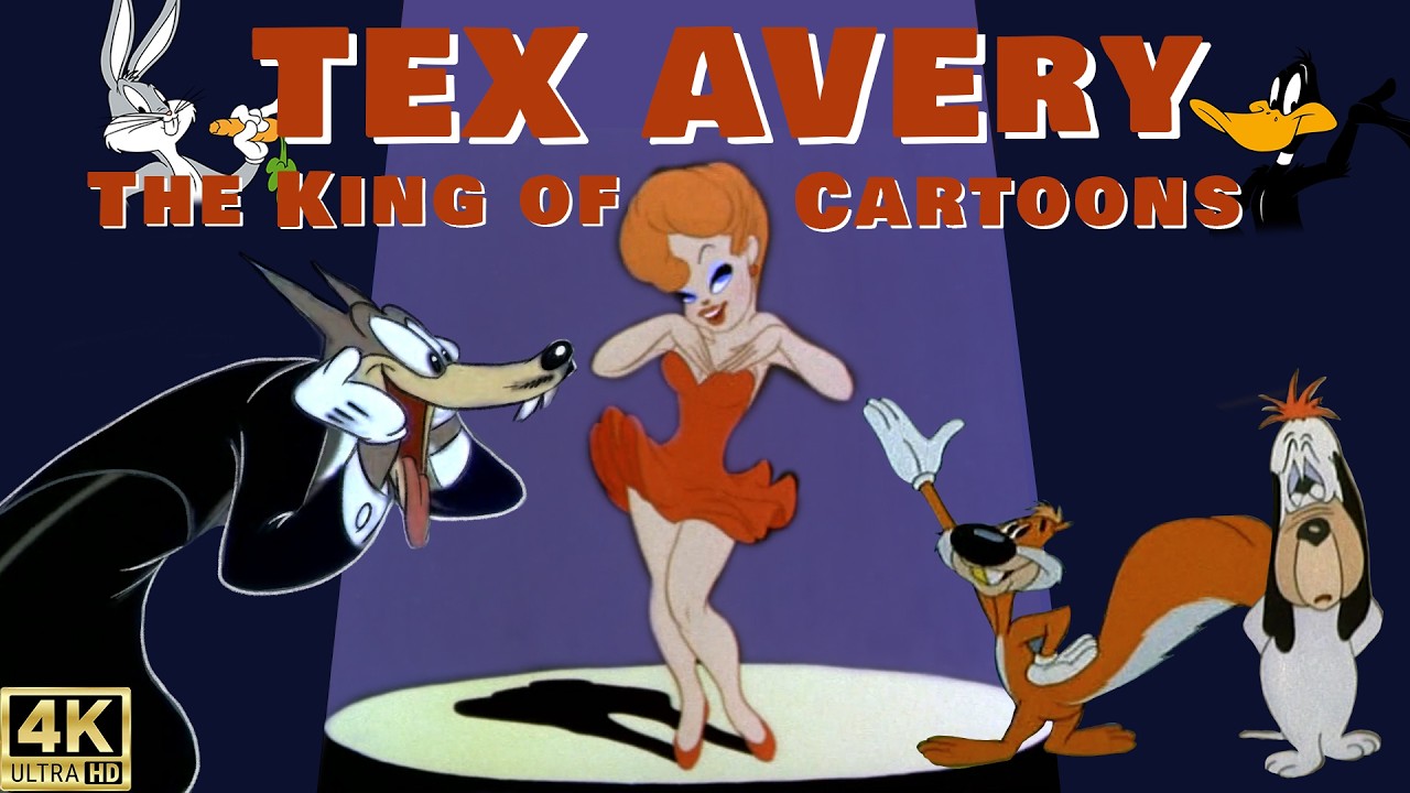 Tex Avery: King of Cartoons (1988) | HOLLYWOOD CARTOON ARCHIVES #02 | John Needham [4K Restored]