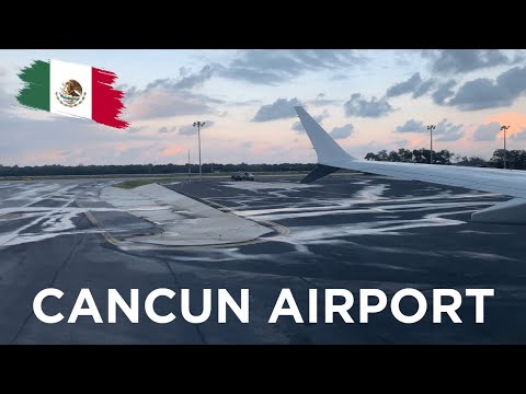 CANCUN AIRPORT: Walk Through (and Transportation Options)