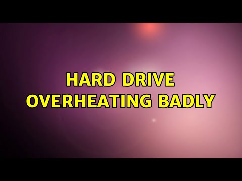 Ubuntu: Hard drive overheating badly (2 Solutions!!)