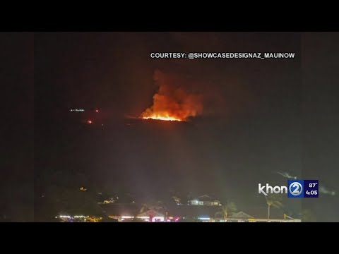 Mahinahina brush fire burned through 80 acres on Maui