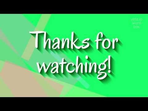 How to say "annalia"! (High Quality Voices)