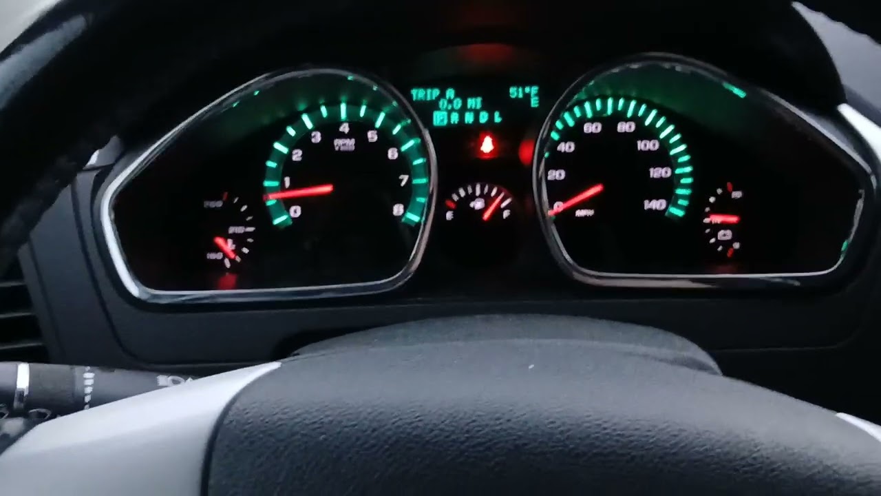 How to Brighten or Dim the Dash Lights in a Chevrolet Traverse (2009-2017)