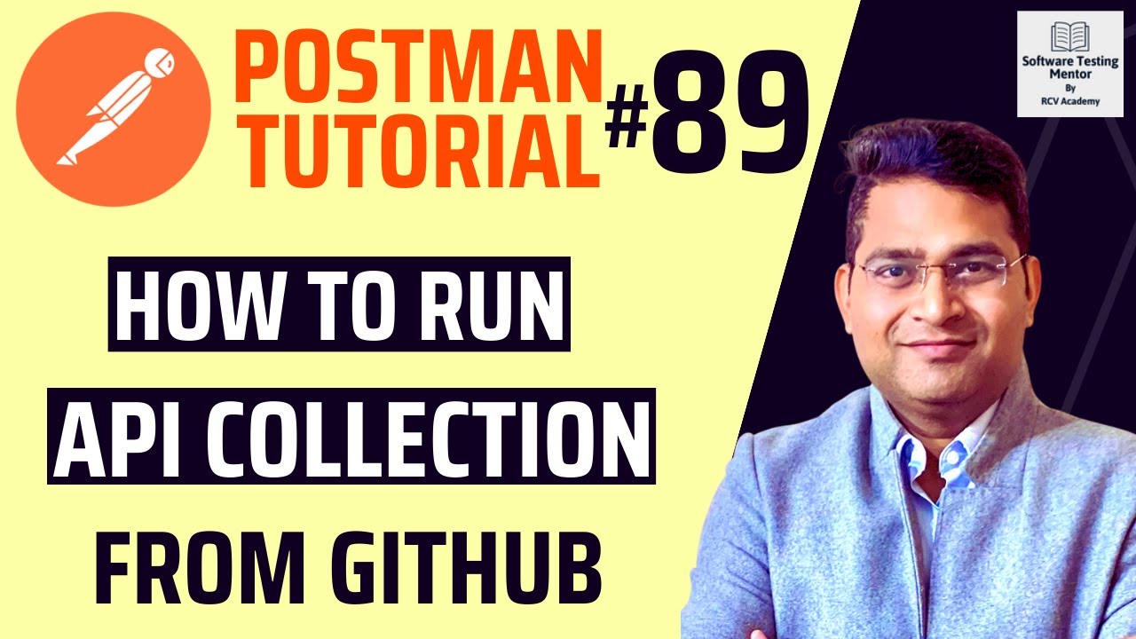 Postman Tutorial #89 - How to Run API Collection from GitHub