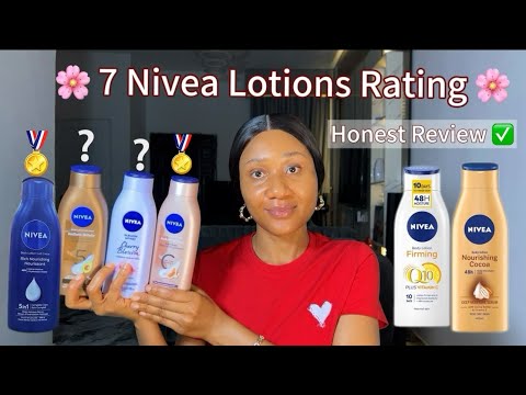 NIVEA BODY LOTIONS FOR GLOWING SKIN/ Rating the best and worst Nivea body lotions.#glowyskin