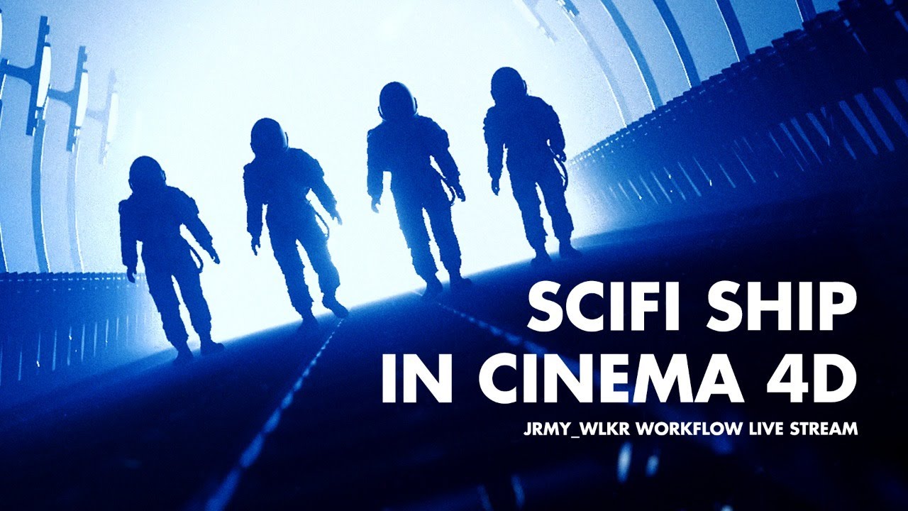 Making a Sci-Fi Ship Design in C4D | Cinema 4D Tutorial