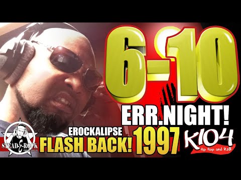 K104 FM TIGHT AT NIGHT SHOW "6 to 10" RADIO SPOT (1997) (feat. E-Rock)