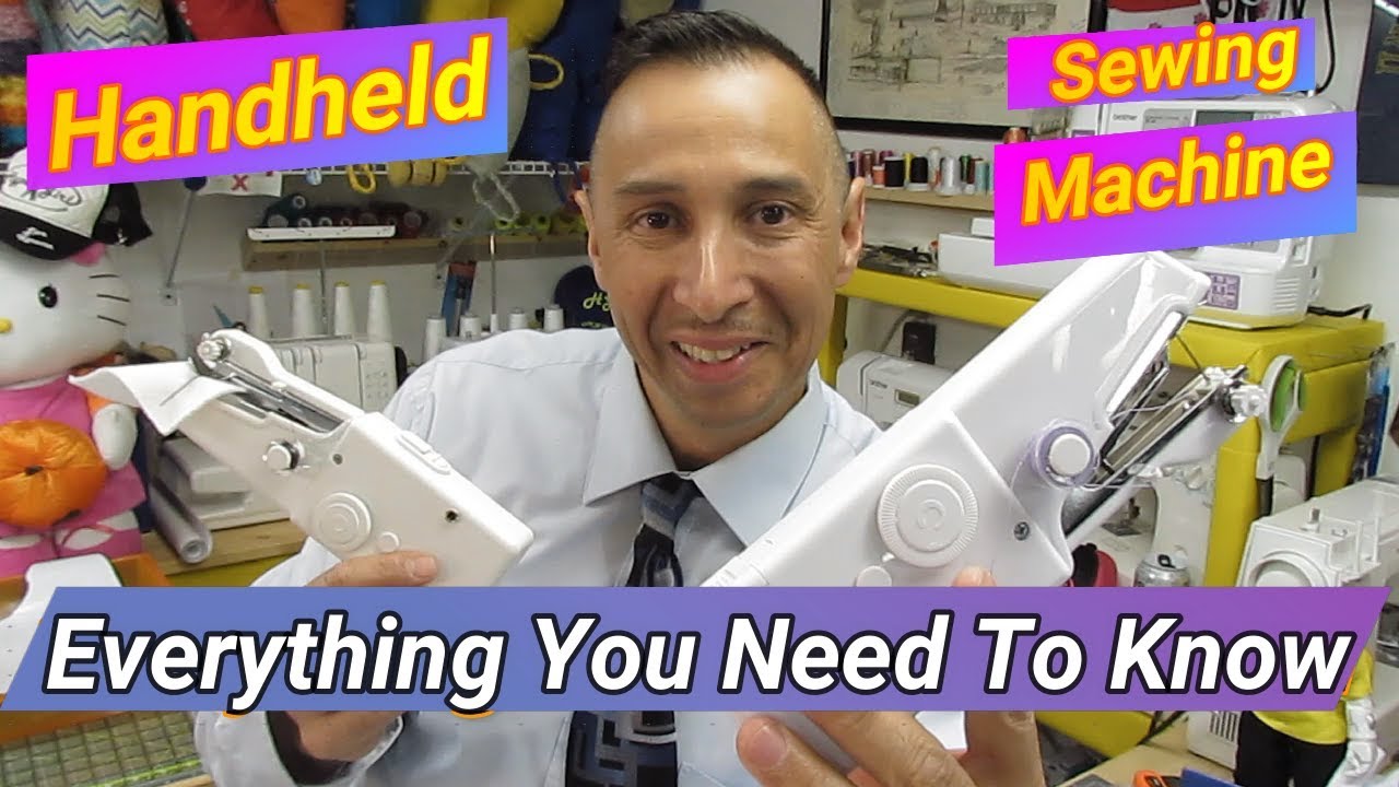 Handheld Sewing Machine, Portable Cordless Sewing, Mini Sewing Machine
