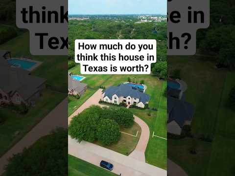 How much do you think this house is worth? πSouthlake, TX #realestate #northtexas #luxury #shorts