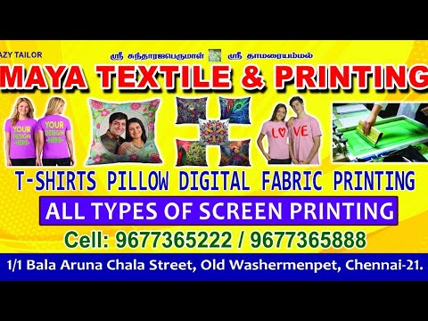 Textile Printing, Cloth Printing in India