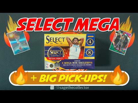 2020-21 Select Basketball Mega Box + Another Big Mail Day! 🔥 Zach LaVine