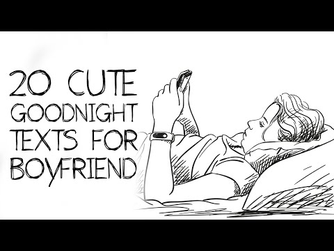 20 Cute Goodnight Texts for Boyfriend - Words For The Soul