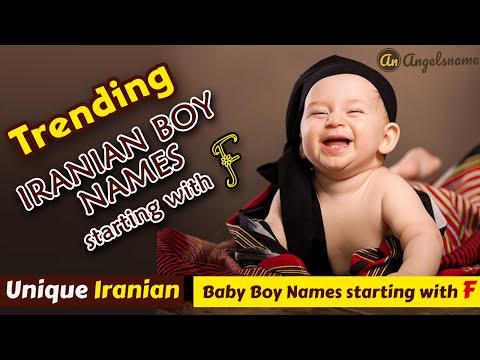 Unique Iranian Boy Names starting with F