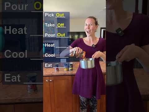 Learn Phrasal Verbs WITH ME and Sound like a NATIVE 🍽️ #learnenglish