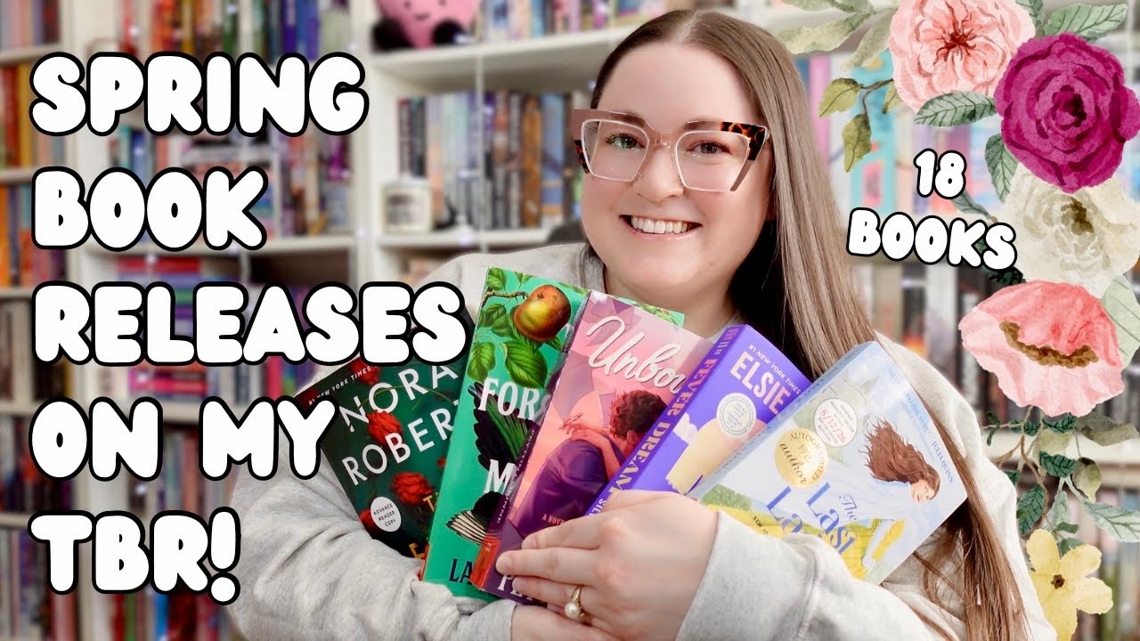 Spring Book Releases on my TBR 💐 anticipated upcoming books!