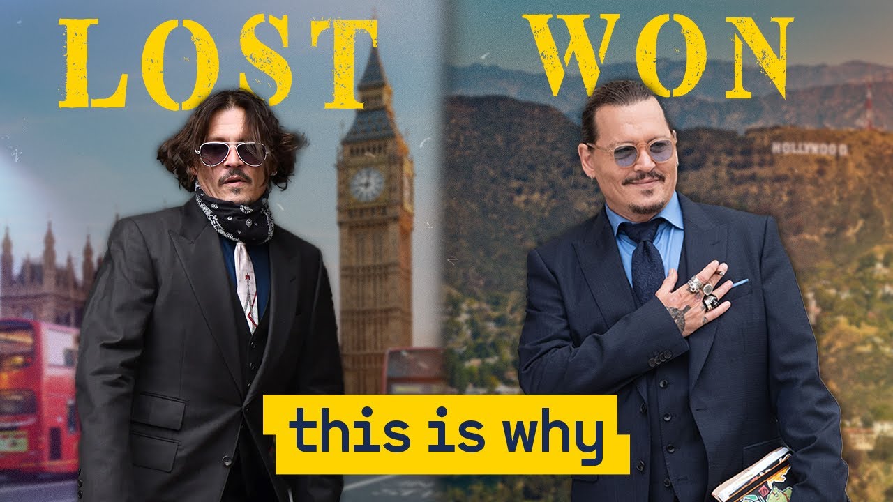 Why Johnny Depp LOST in the UK, but WON in the US explained