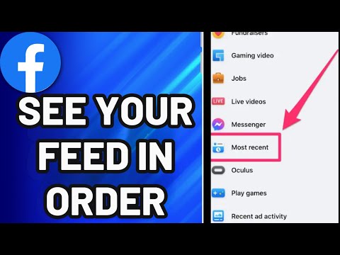 Sort Facebook Posts in Chronological Order | See Most Recent Posts on Facebook!