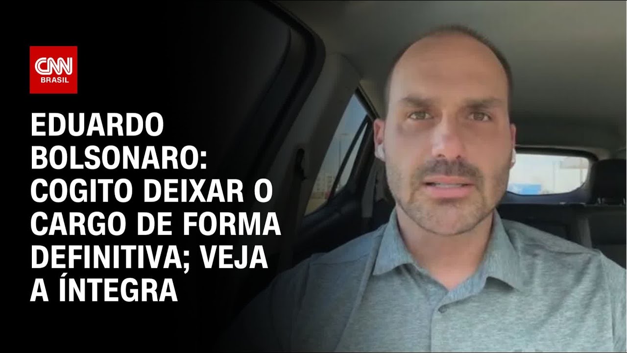 Bolsonaro resistiu à decisão de Eduardo de permanecer nos EUA | CNN Brasil