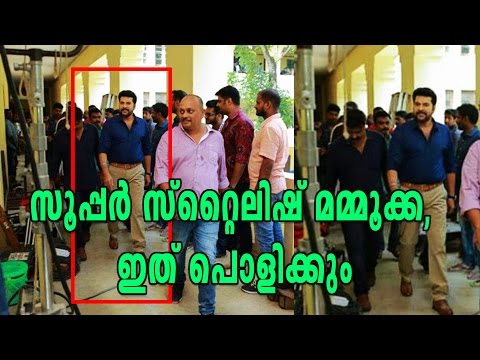 Super Stylish Mammootty On The Sets Of Ajai Vasudev Movie | Filmibeat Malayalam