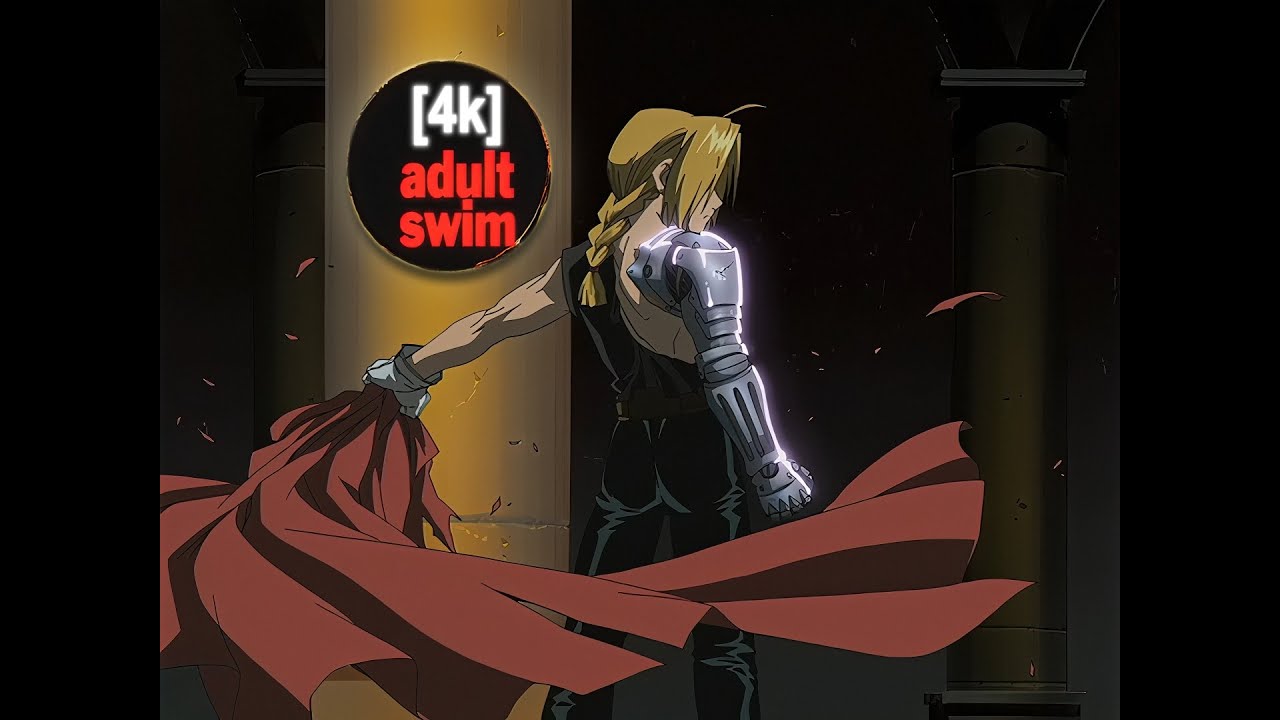 Adult Swim - Fullmetal Alchemist Action Promo (4K)