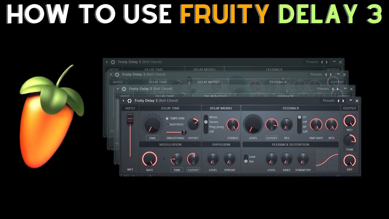 How to use Fruity Delay 3 - FL Studio Tutorial #flstudio