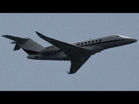 Netjets Cessna 700 Citation Longitude Takeoff From Idaho Falls [N872QS]