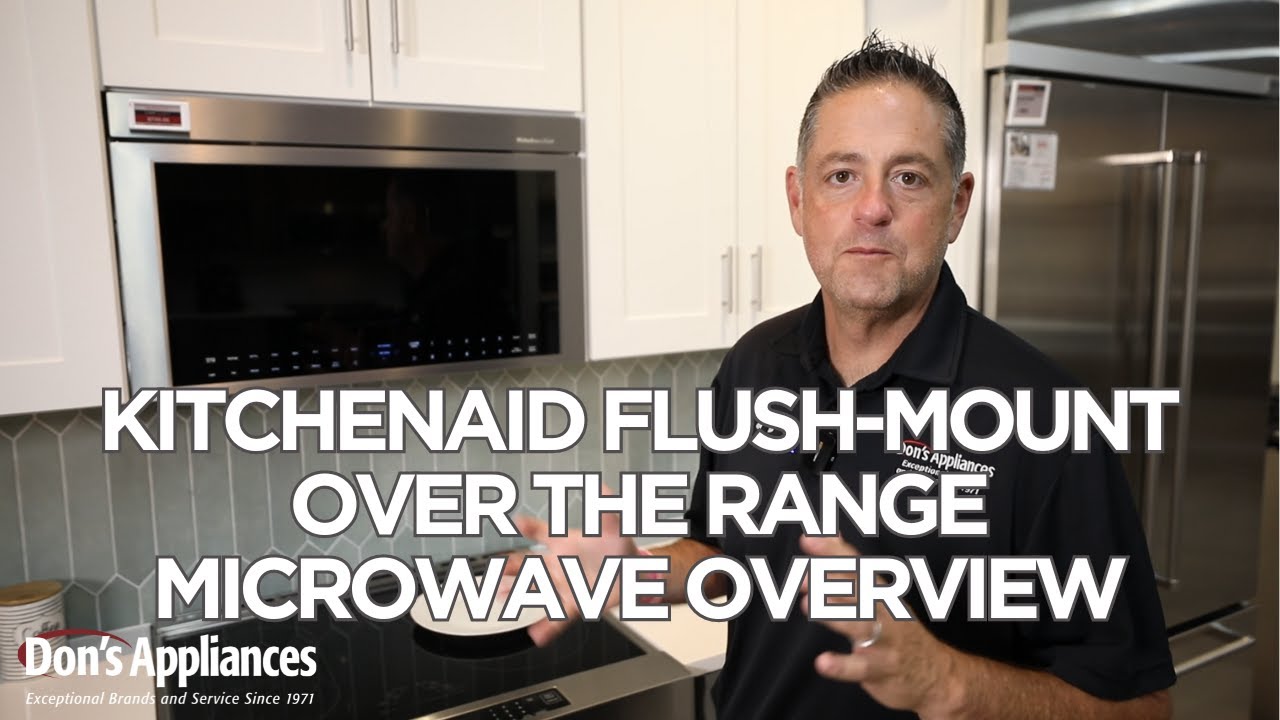 KitchenAid Flush Mount Over the Range Microwave (Model #KMMF530PPS)