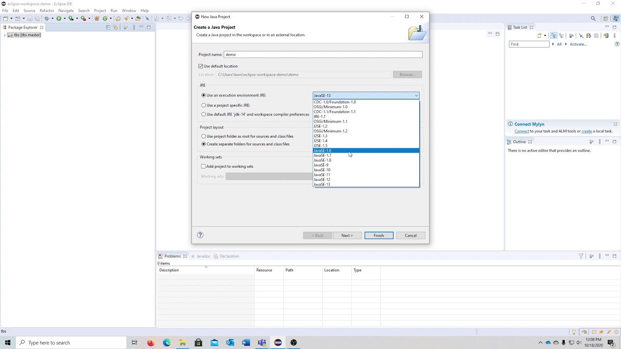 Java - Importing the tbs package