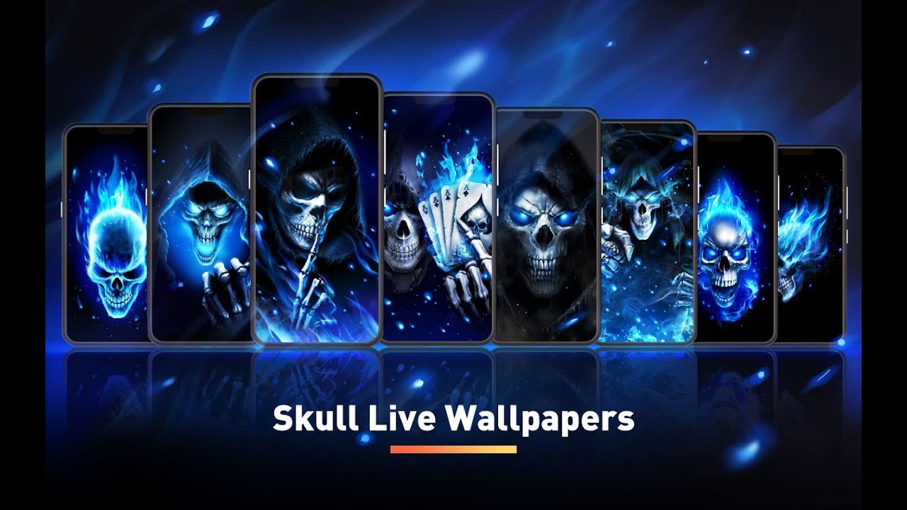 Skull live wallpapers for android