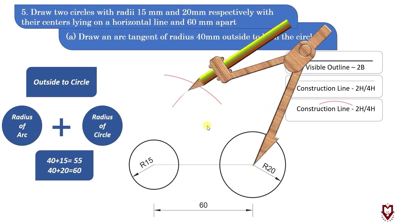 Plane Geometrical Construction | Sheet 2 | Question 5a