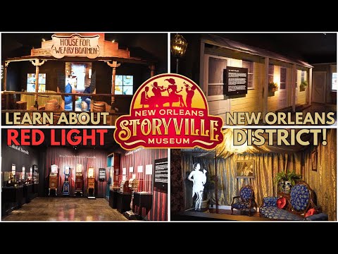 BEST NEW Museum in New Orleans! Storyville Museum. THE Secrets of the Historic Red Light District!